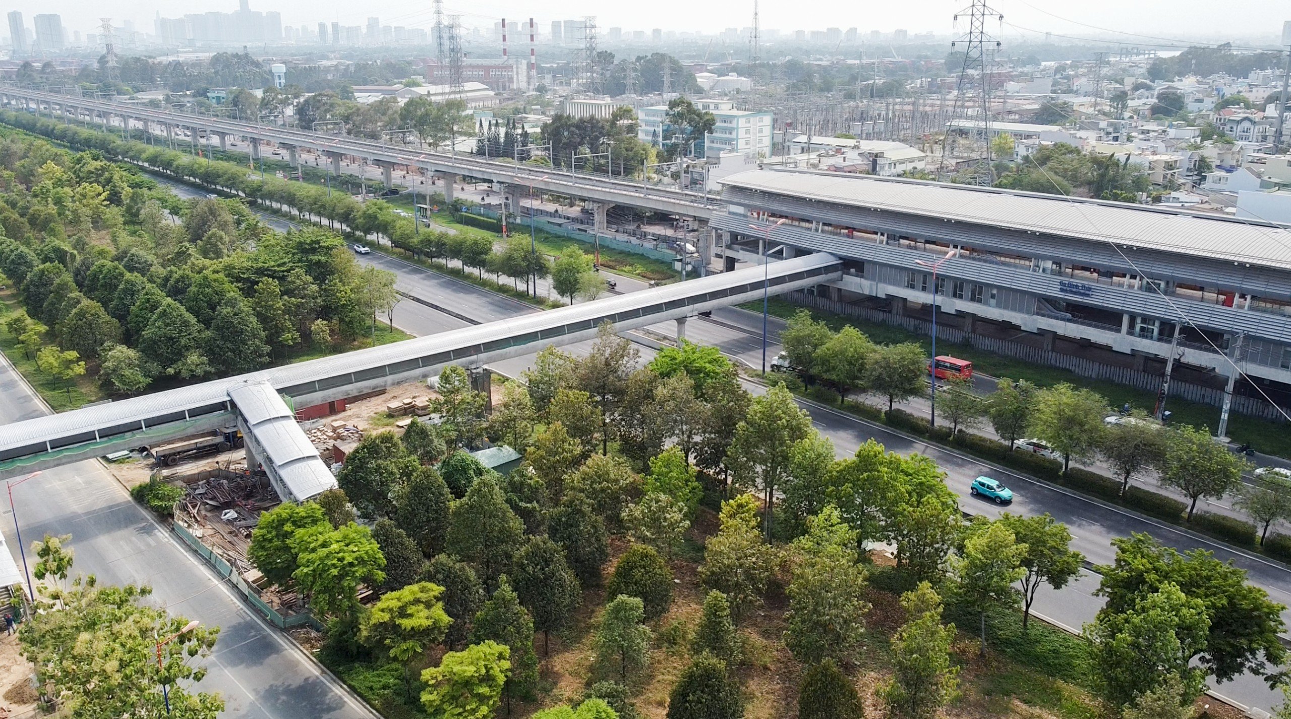 Metro Bình Thái (tuyến Metro số 1) những hình ảnh mới nhất