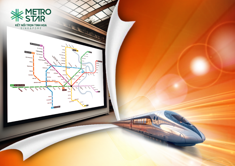 PROPERTY DEVELOPER METRO STAR PLAN DOZENS OF PROJECTS ALONG HCMC METRO ...