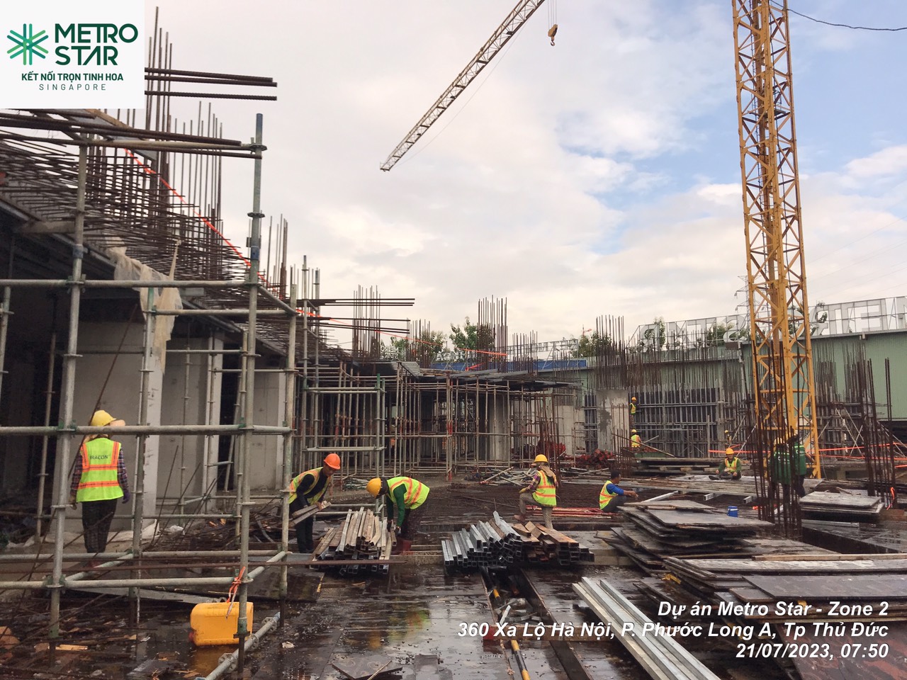 PROGRESS UPDATE ON 21/07/2023 - METRO STAR