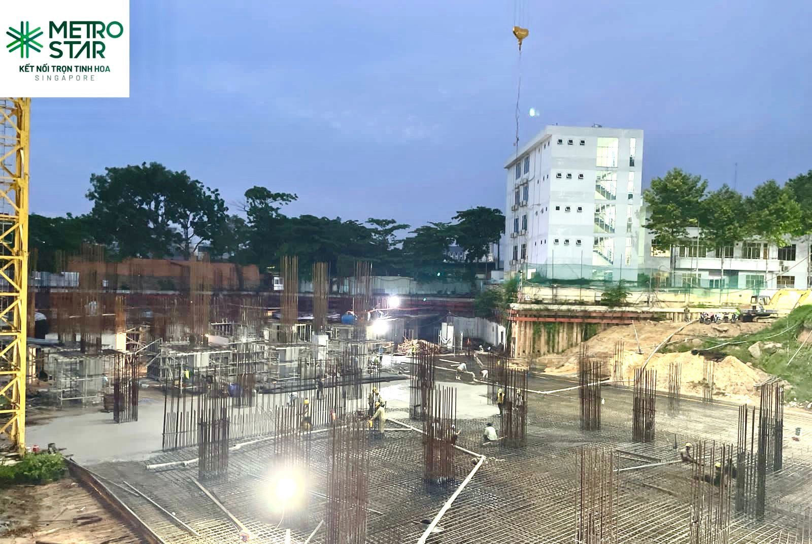 IMAGES OF METRO STAR PROJECT CONSTRUCTION PROGRESS IN MAY - METRO STAR